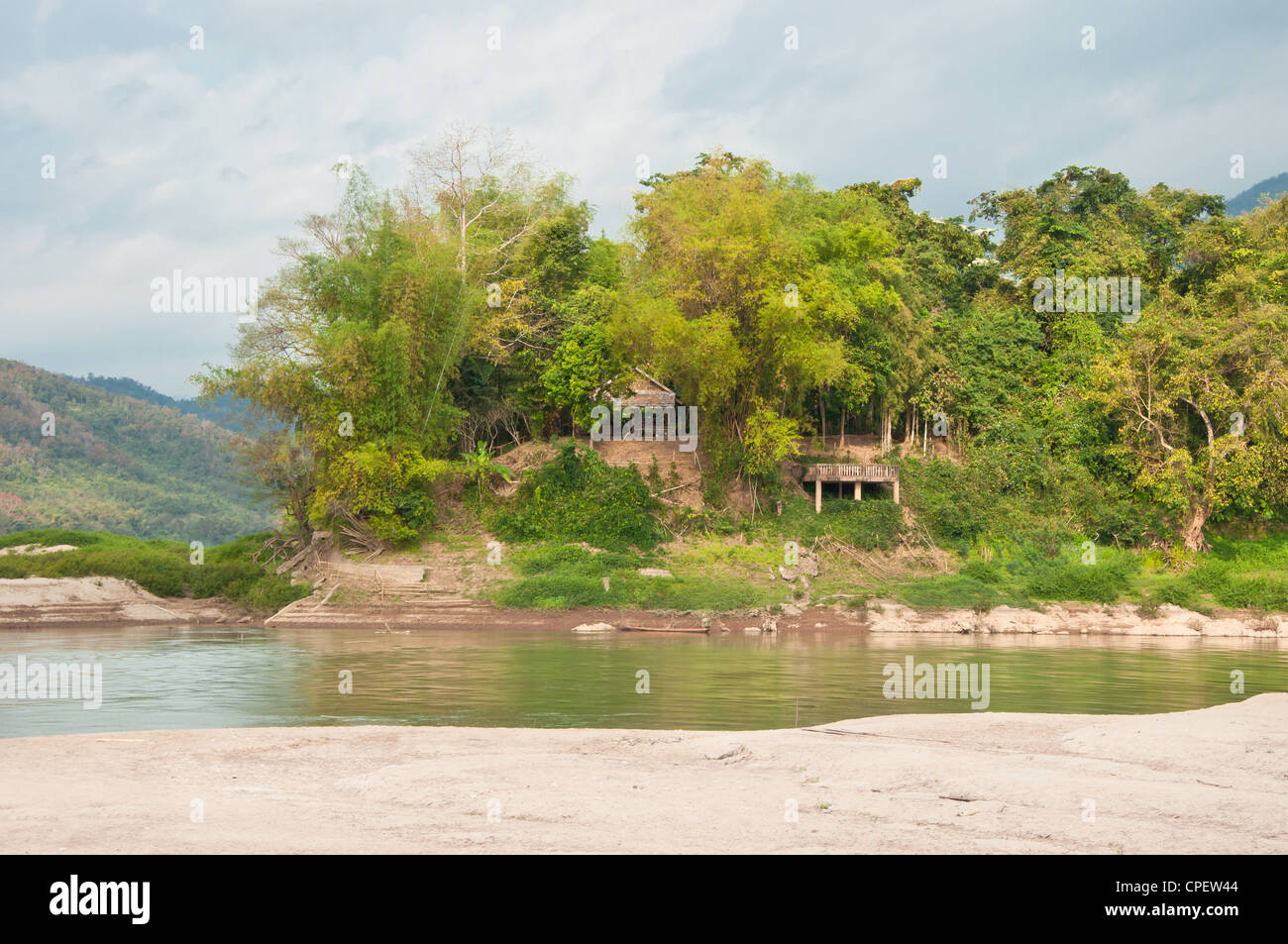 Mekong River Landscape Stock Photo - Alamy