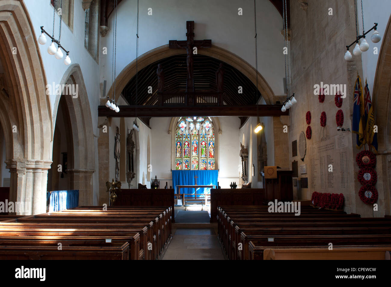 St. Edward`s Church, Stow-on-the-Wold, Gloucestershire, England, UK ...