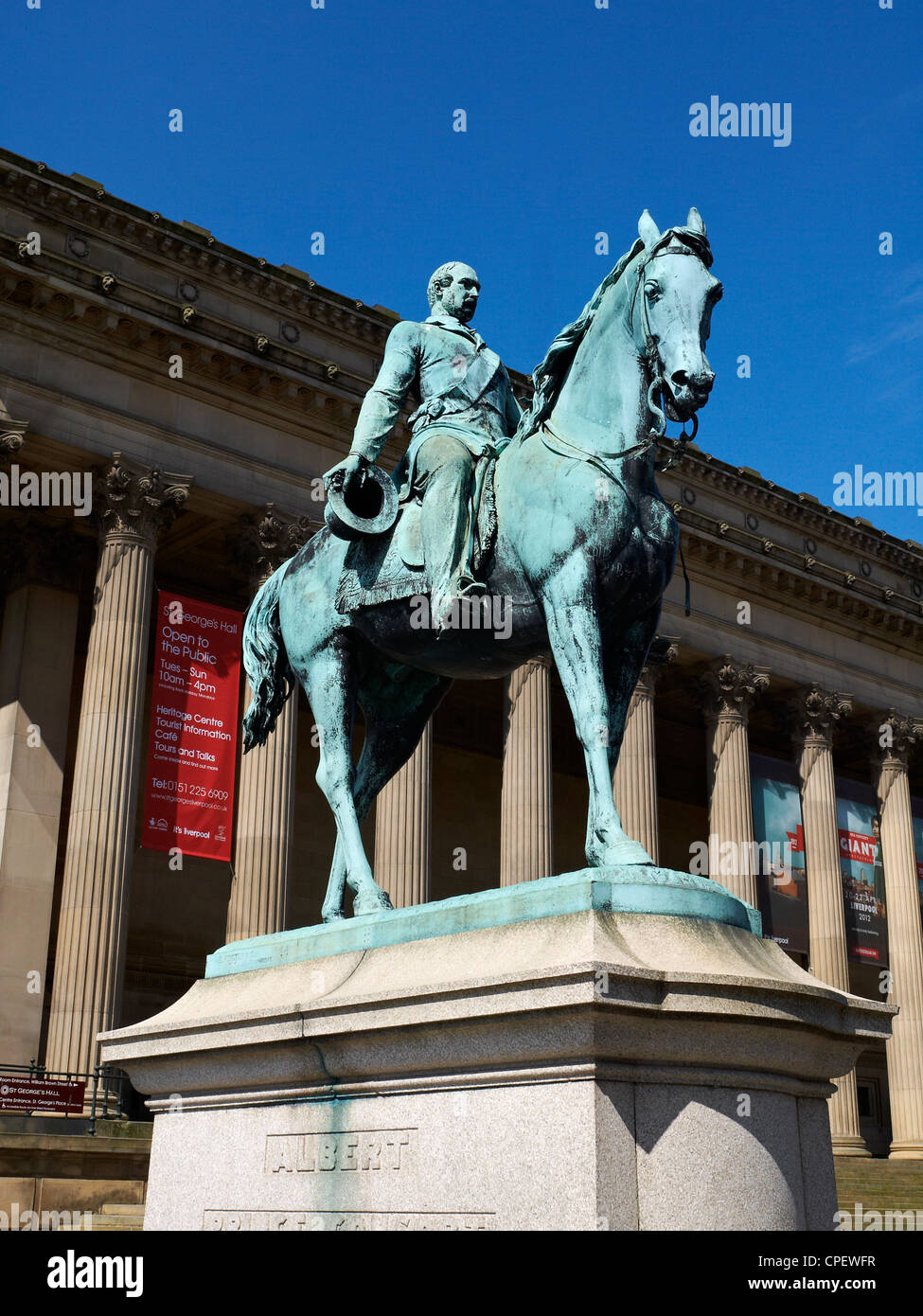 Prince albert statue hi-res stock photography and images - Alamy