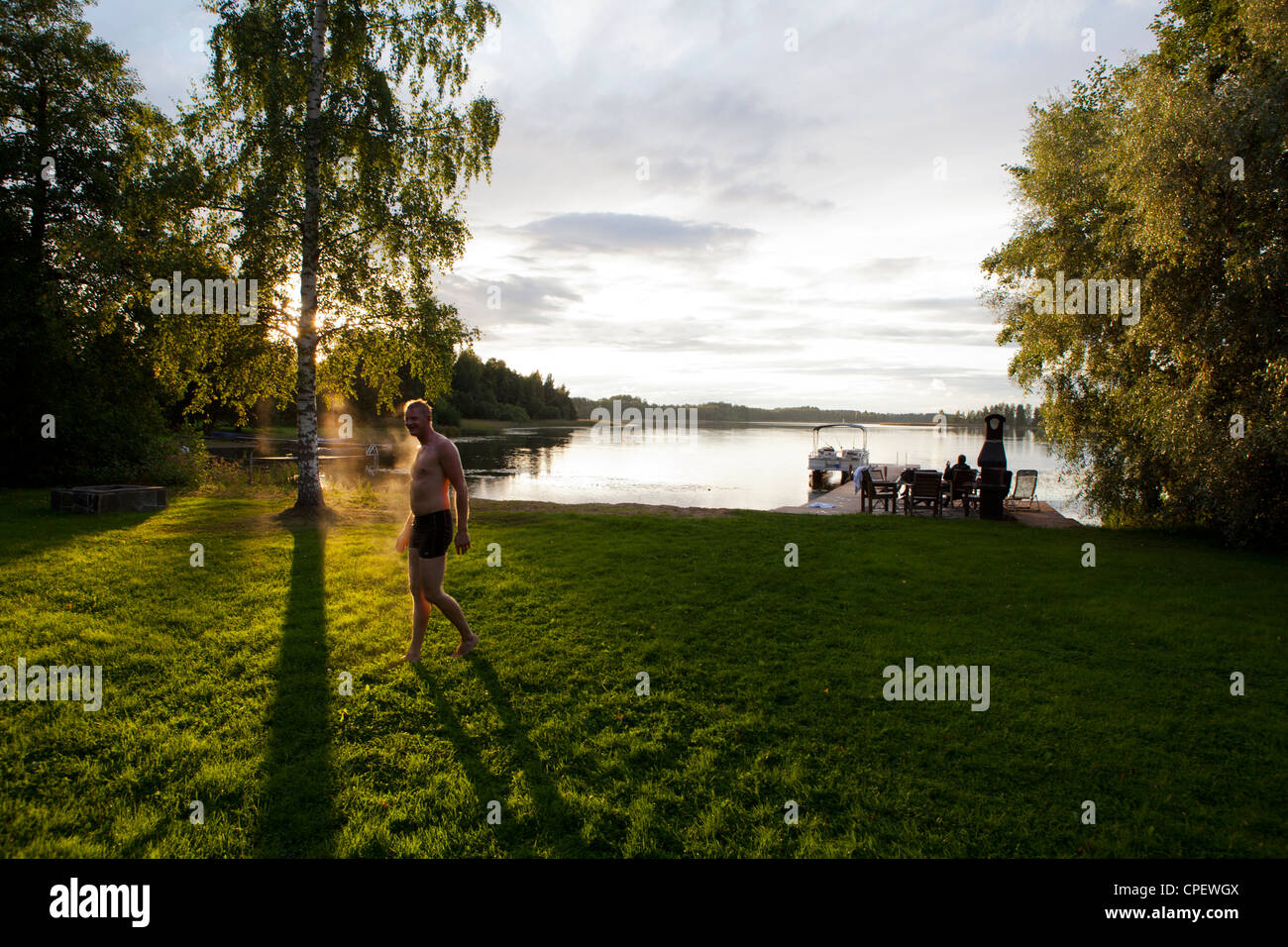 Finland Sauna Lake High Resolution Stock Photography and Images - Alamy