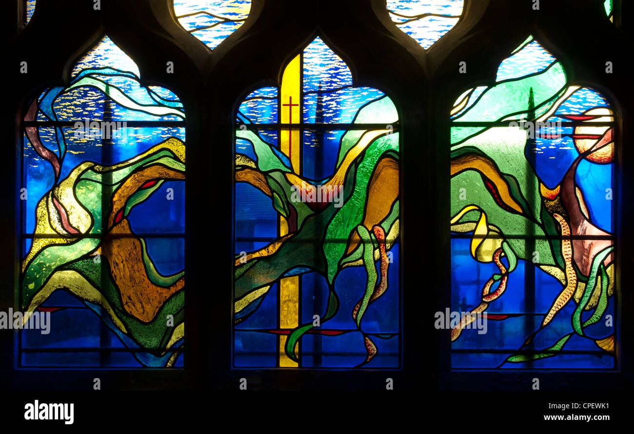 The Millennium Window, St. Michael`s Church, Claverdon, Warwickshire ...
