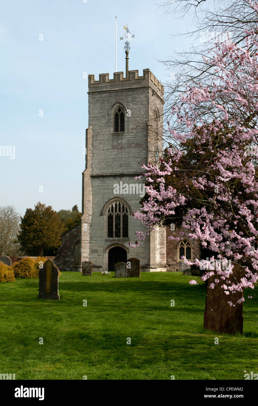 St. Michael`s Church, Claverdon, Warwickshire, England, UK Stock Photo ...