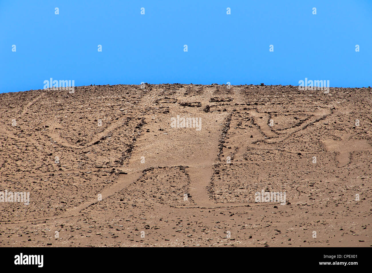 El Giganta de Atacama (Atacama Giant) geoglyph Atacama Desert near ...