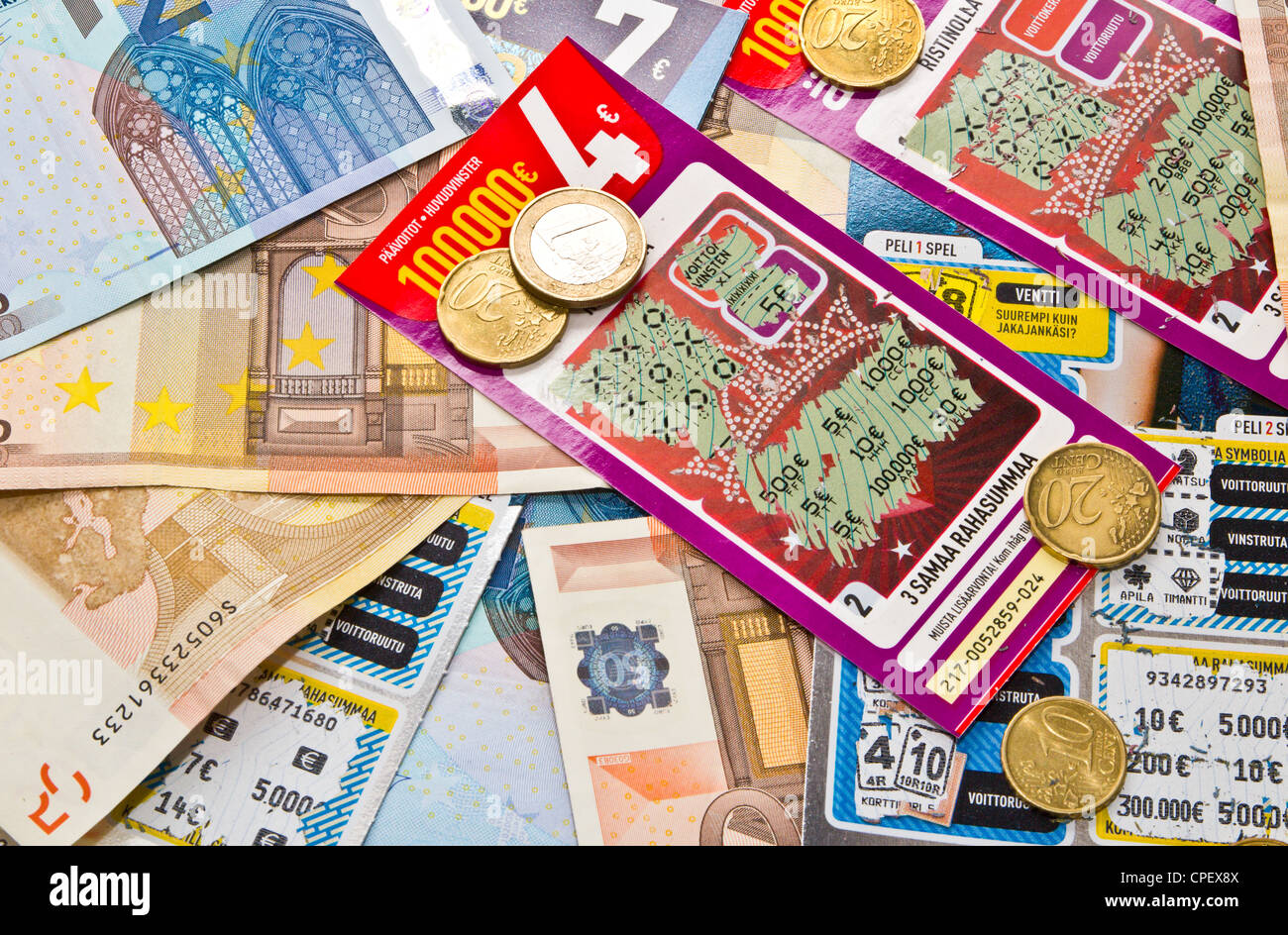 Scratch cards hi-res stock photography and images - Alamy