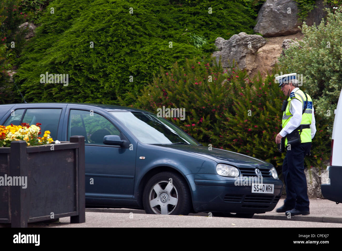 Parking officer attendant hi-res stock photography and images - Alamy