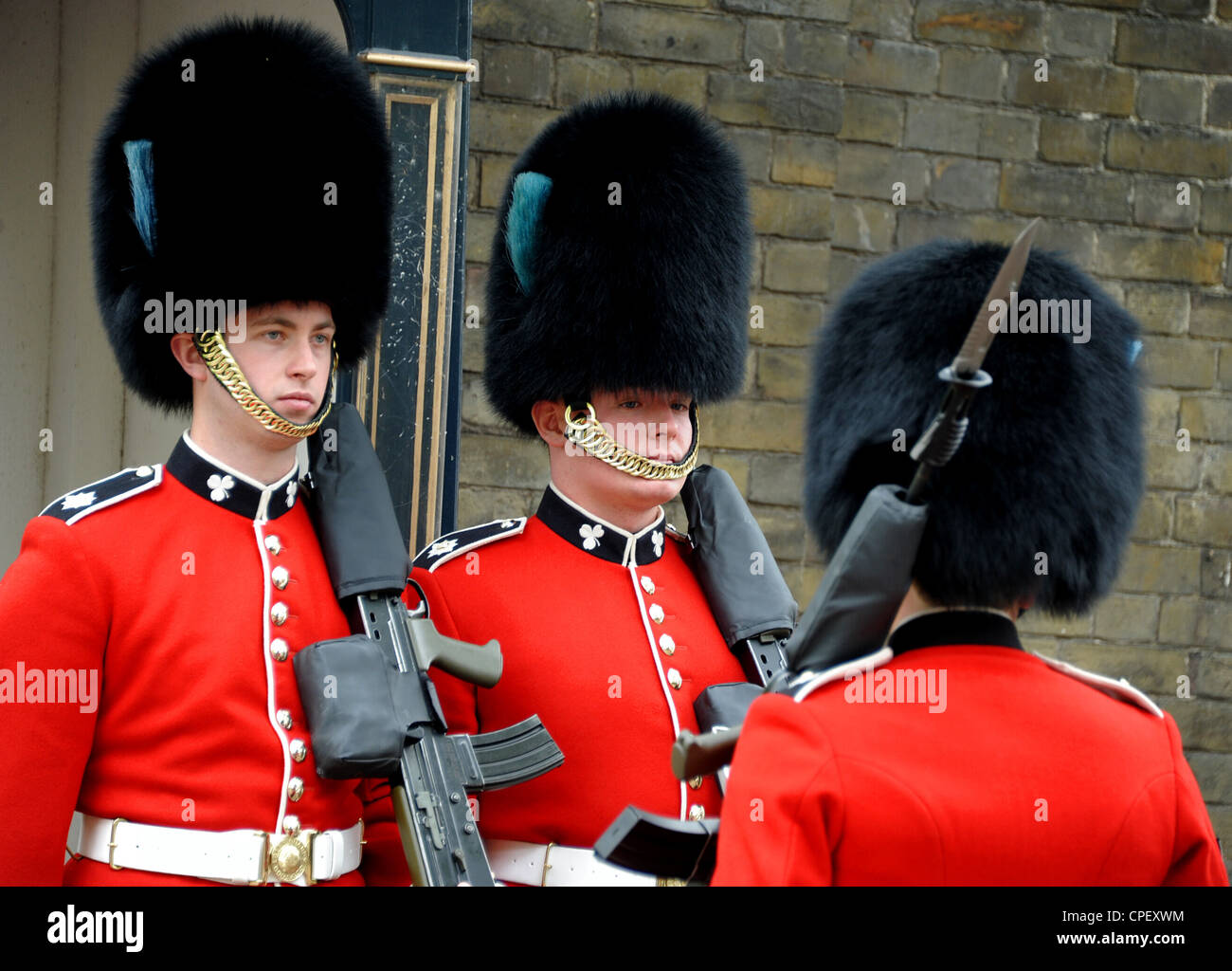 Queen queens guard hi-res stock photography and images - Alamy
