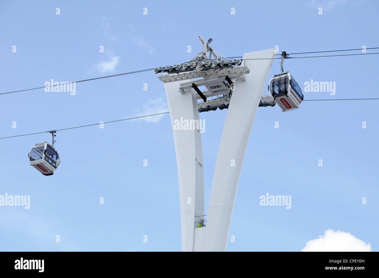 Cable car pylon hi-res stock photography and images - Alamy