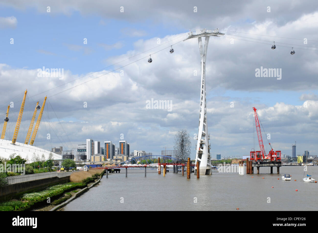 Emirates Cable Car O2 Arena High Resolution Stock Photography and ...