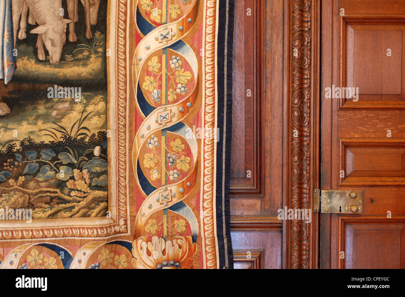 Hampton Court Interior, London, GB Stock Photo - Alamy