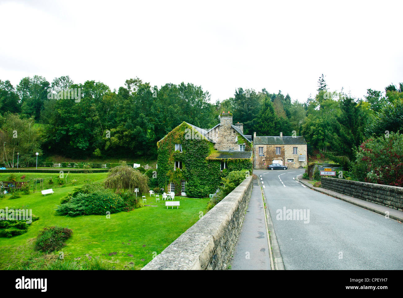 Clécy on the River Orne,in the middle,Capital Of Swiss,Suisse,Famed ...