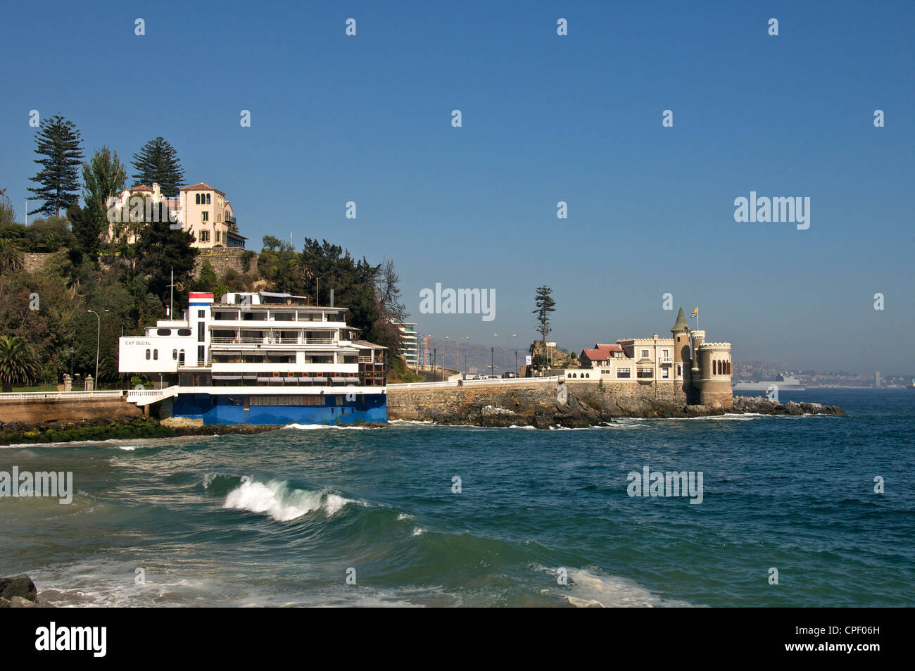 Cap Ducal, Castillo Wullf and Presidential Palace Vina del Mar Chile ...
