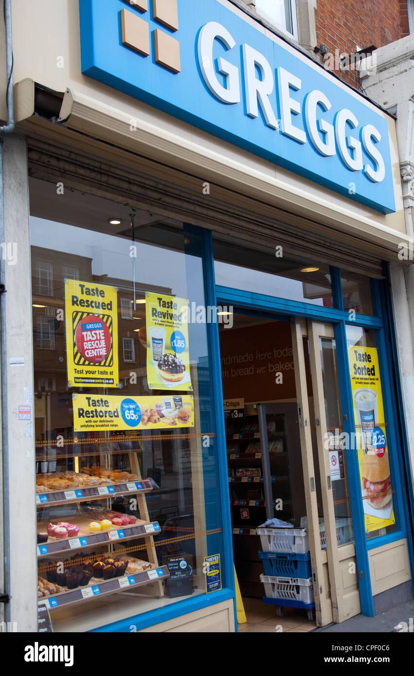London greggs hi-res stock photography and images - Alamy