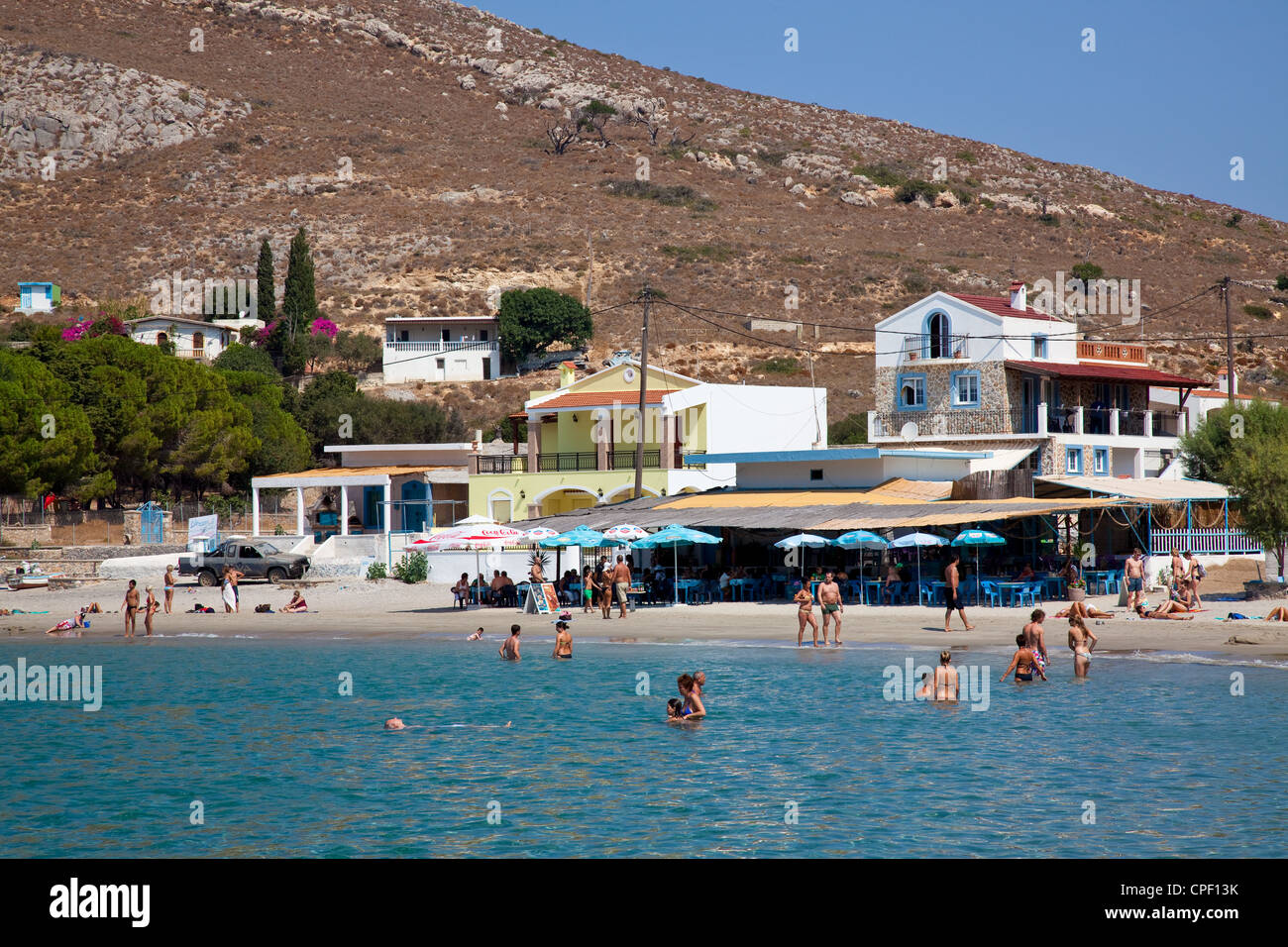 The Island of Pserimos in the Dodecanese Greece Stock Photo - Alamy
