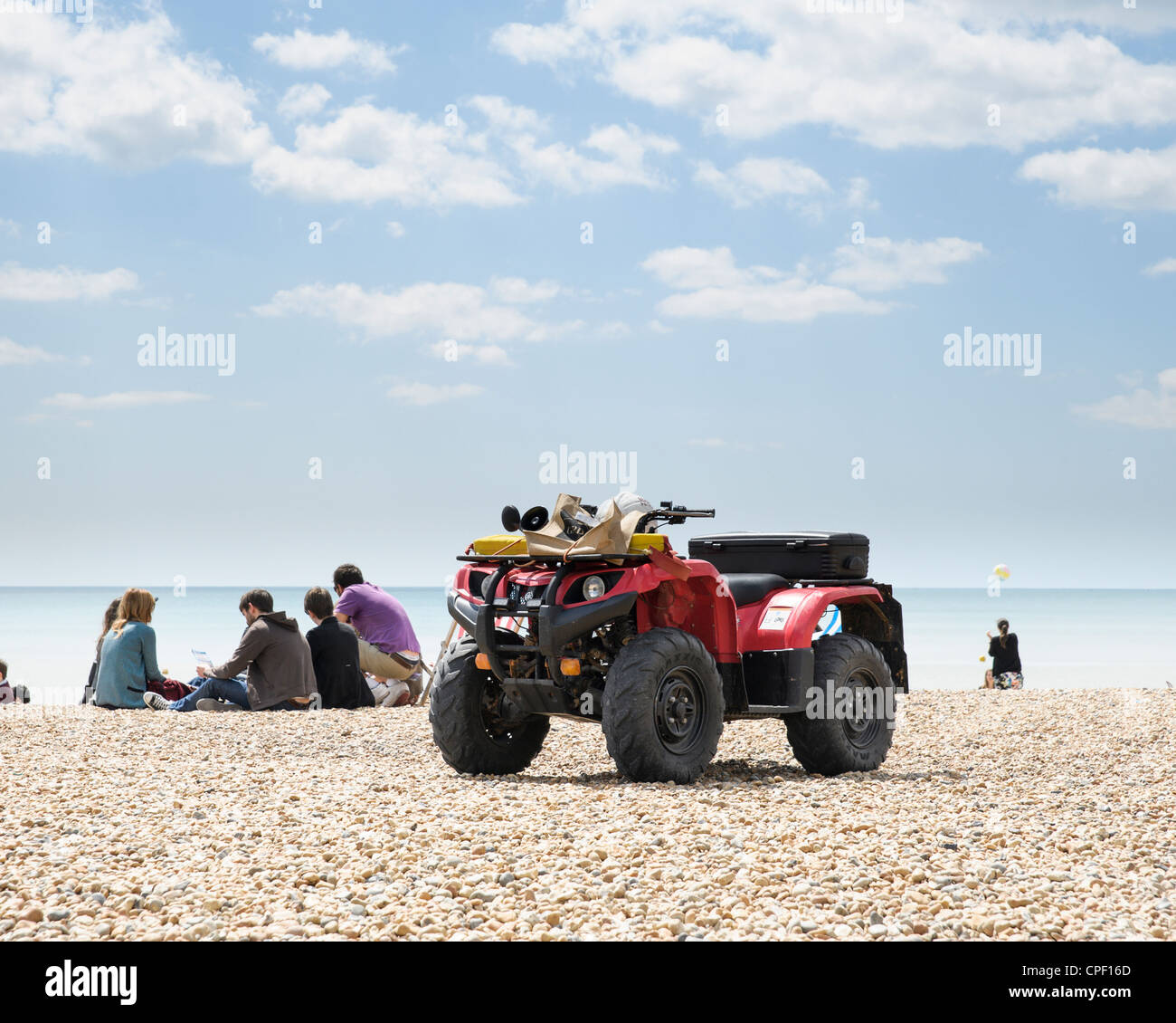 Quadbike beach hi-res stock photography and images - Alamy