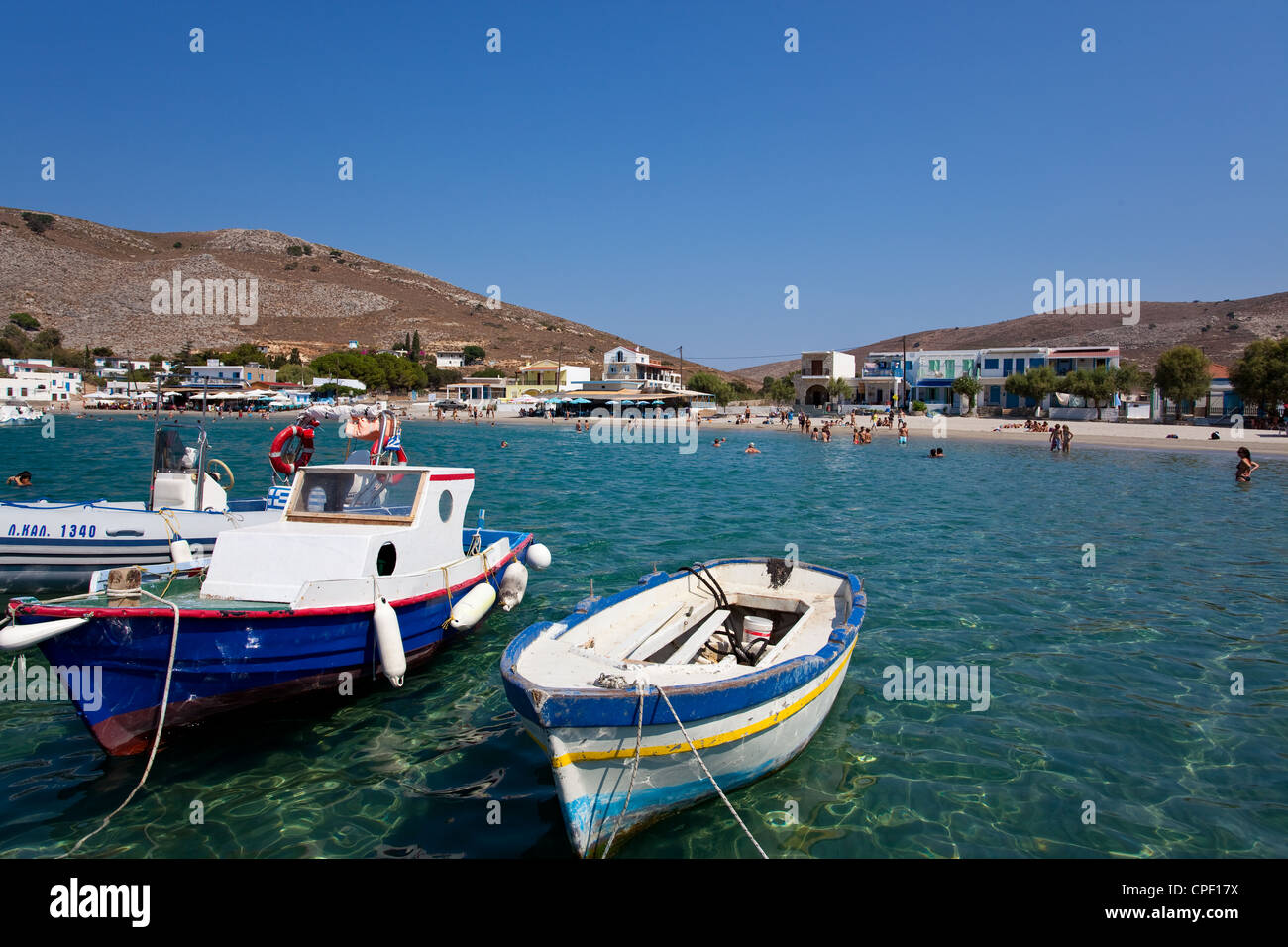 The Island of Pserimos in the Dodecanese Greece Stock Photo - Alamy