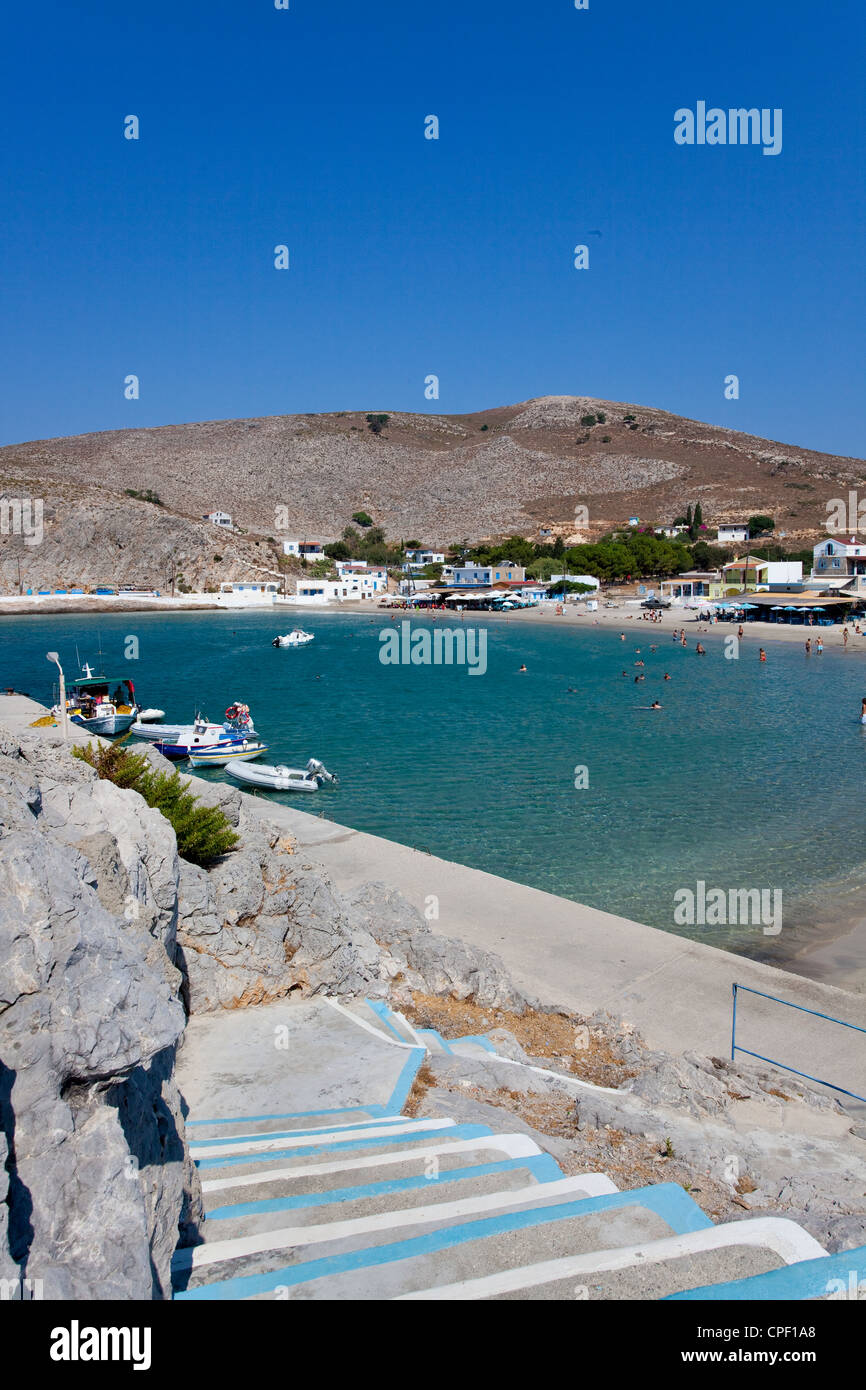 The Island of Pserimos in the Dodecanese Greece Stock Photo - Alamy