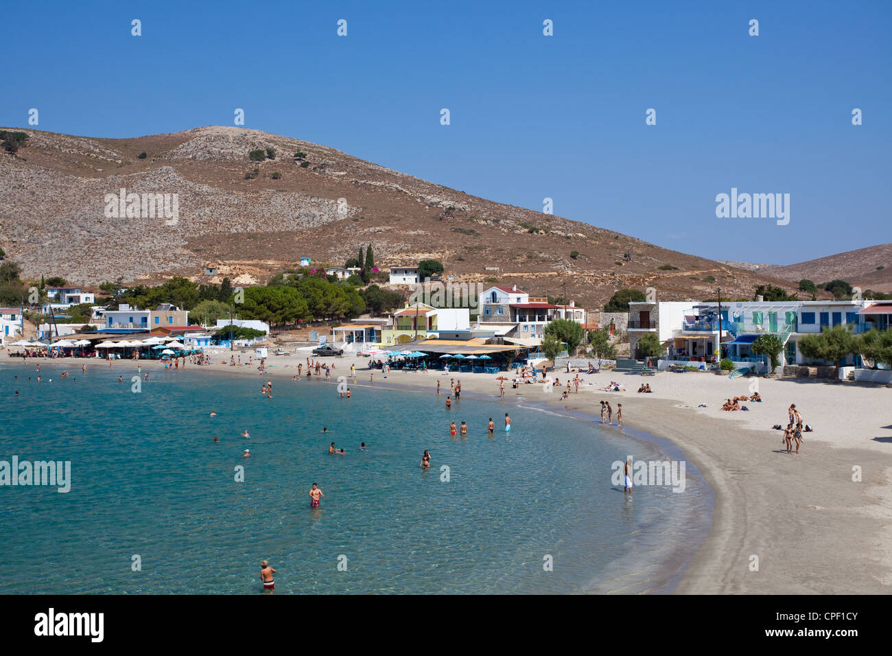 The Island of Pserimos in the Dodecanese Greece Stock Photo - Alamy