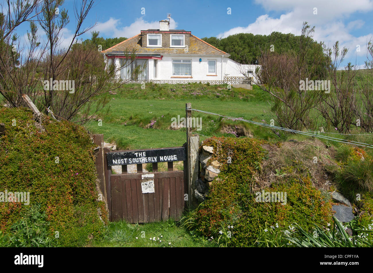 The most westerly house on the British Mainland Stock Photo - Alamy