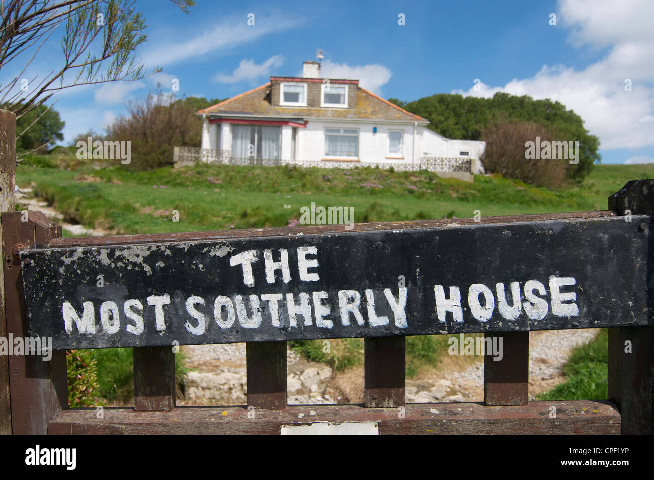 The most westerly house on the British Mainland Stock Photo - Alamy
