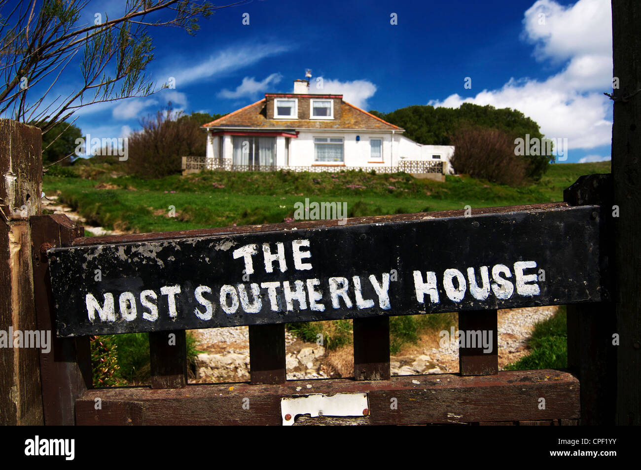 The most westerly house on the British Mainland Stock Photo - Alamy