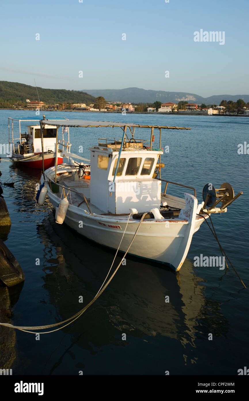 Fishing boats, Sidari, Corfu, Greece Stock Photo - Alamy