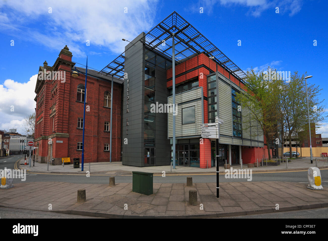 Victoria Hall, Hanley, Stoke on Trent, Staffordshire, England, UK Stock ...