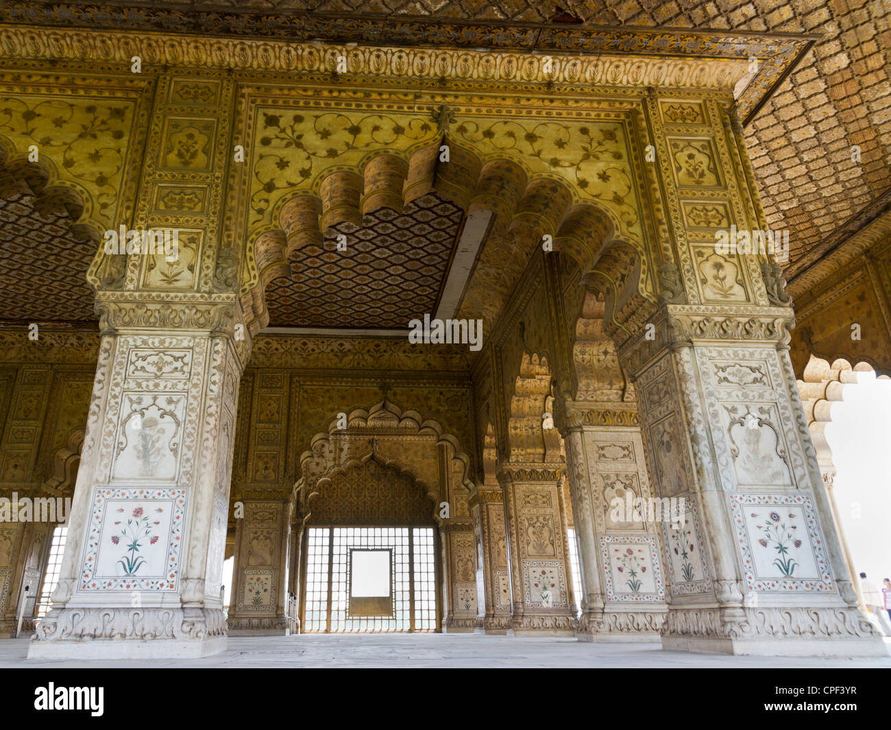 Inside the Red Fort, Delhi Stock Photo - Alamy