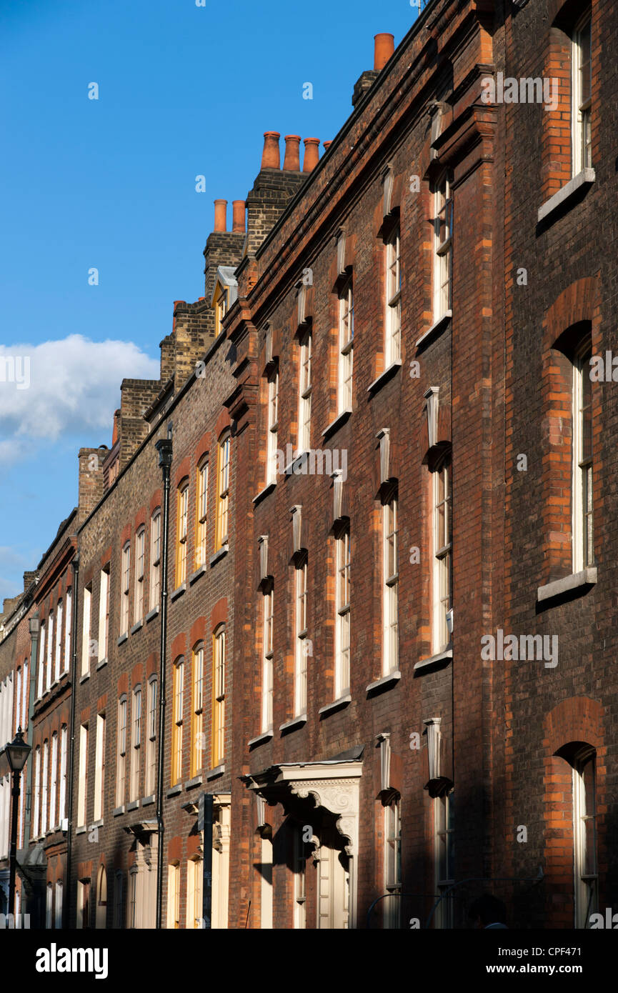 Georgian houses spitalfields london High Resolution Stock Photography ...