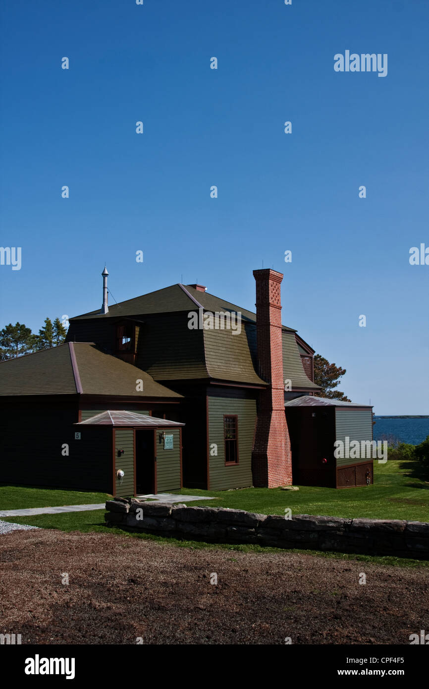 Winslow Homer artist studio Prouts Neck, Scarborough Maine Stock Photo ...