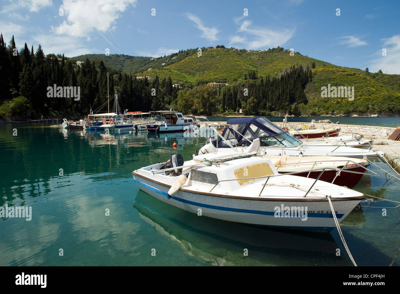 Kouloura, North East Coast, Corfu, Greece Stock Photo - Alamy