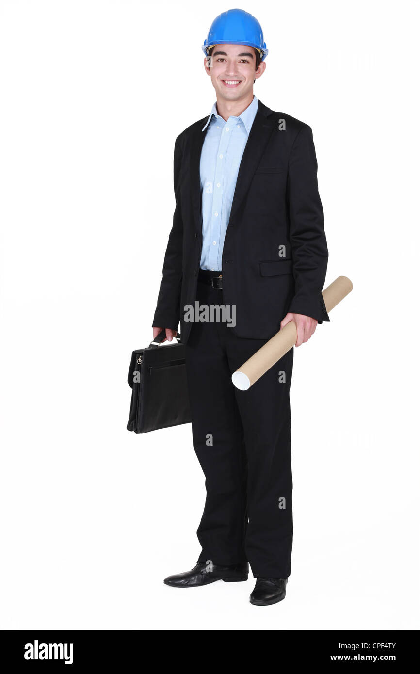 Portrait of an engineer Stock Photo - Alamy