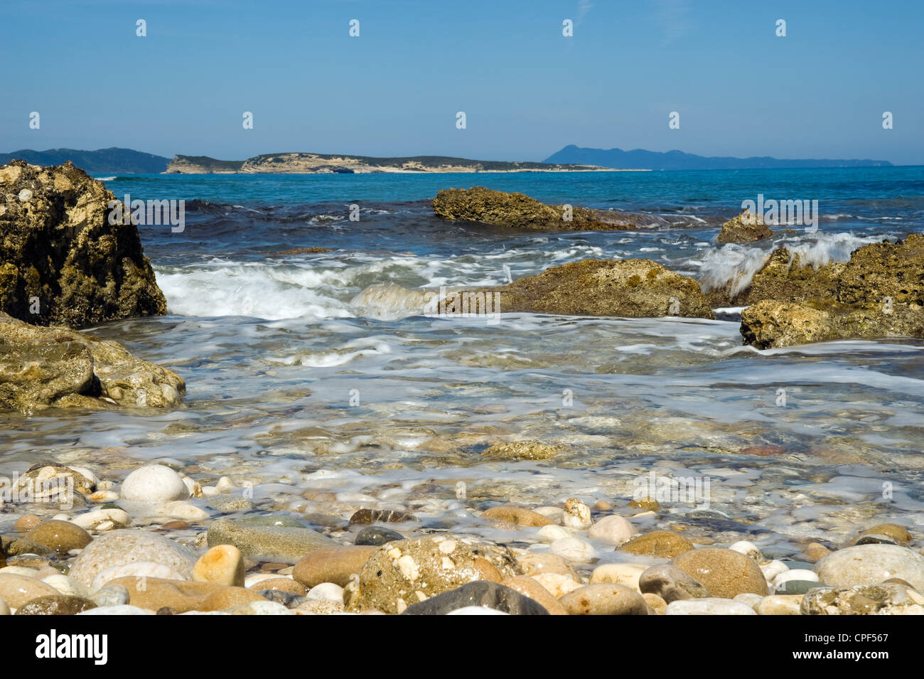San Stefanos, Corfu, Greece Stock Photo - Alamy