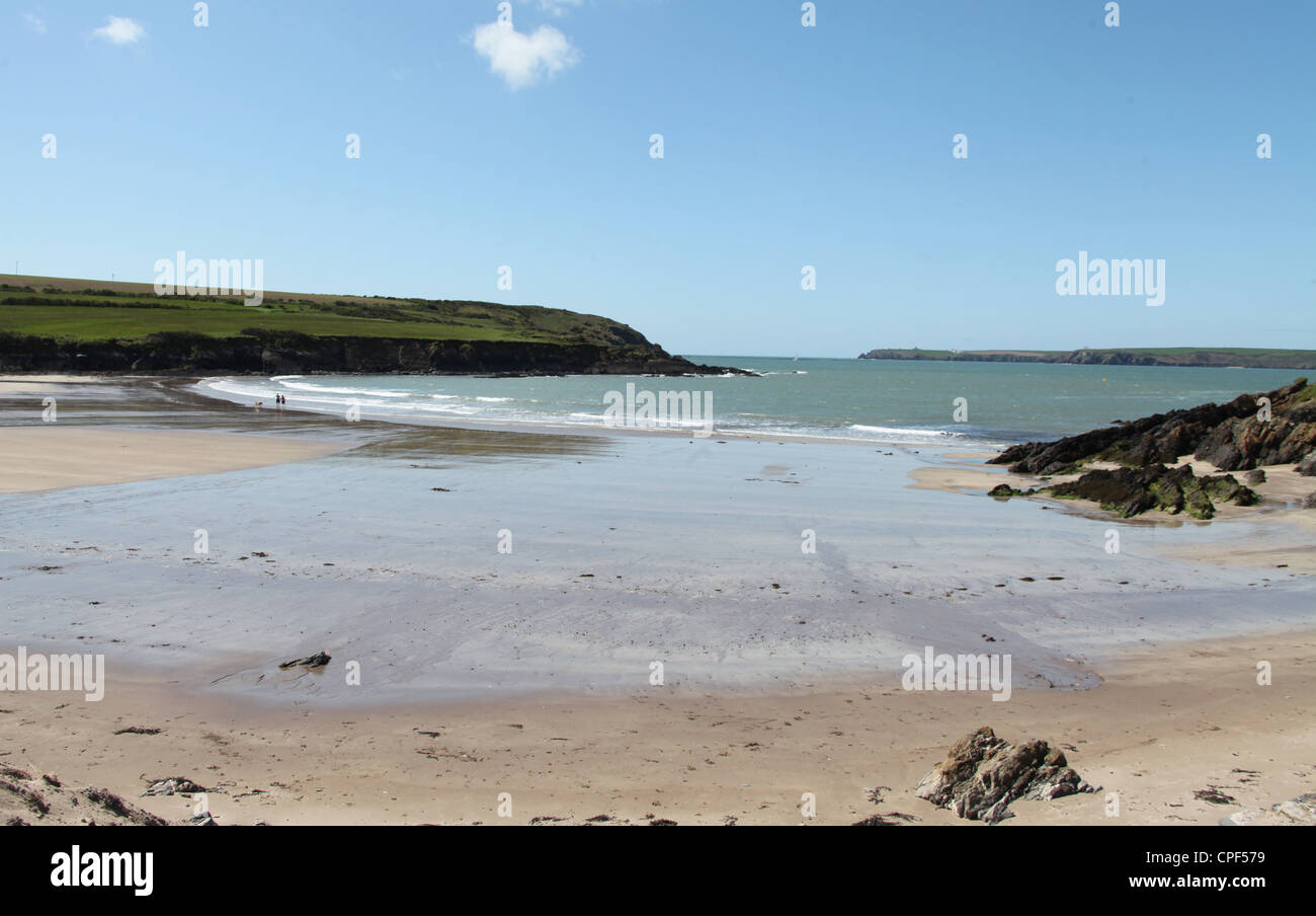 West Angle Bay Beach in Pembrokeshire Stock Photo - Alamy