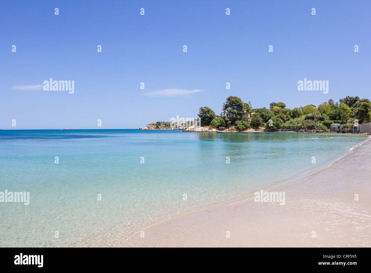A view of Sicilian sea Stock Photo - Alamy