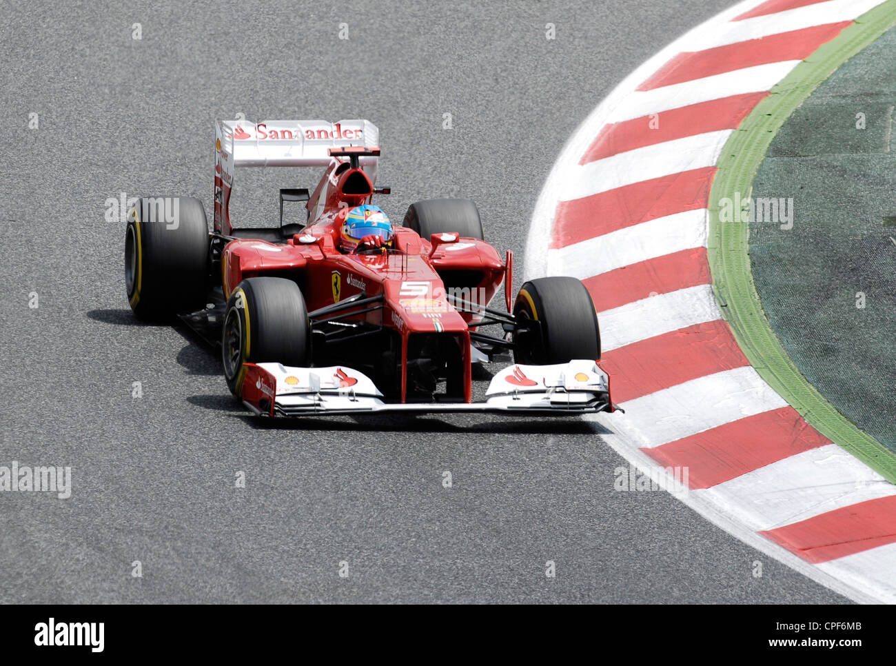 Fernando Alonso (ESP) im Ferrari F2012 during the Formula 1 Grand Prix ...