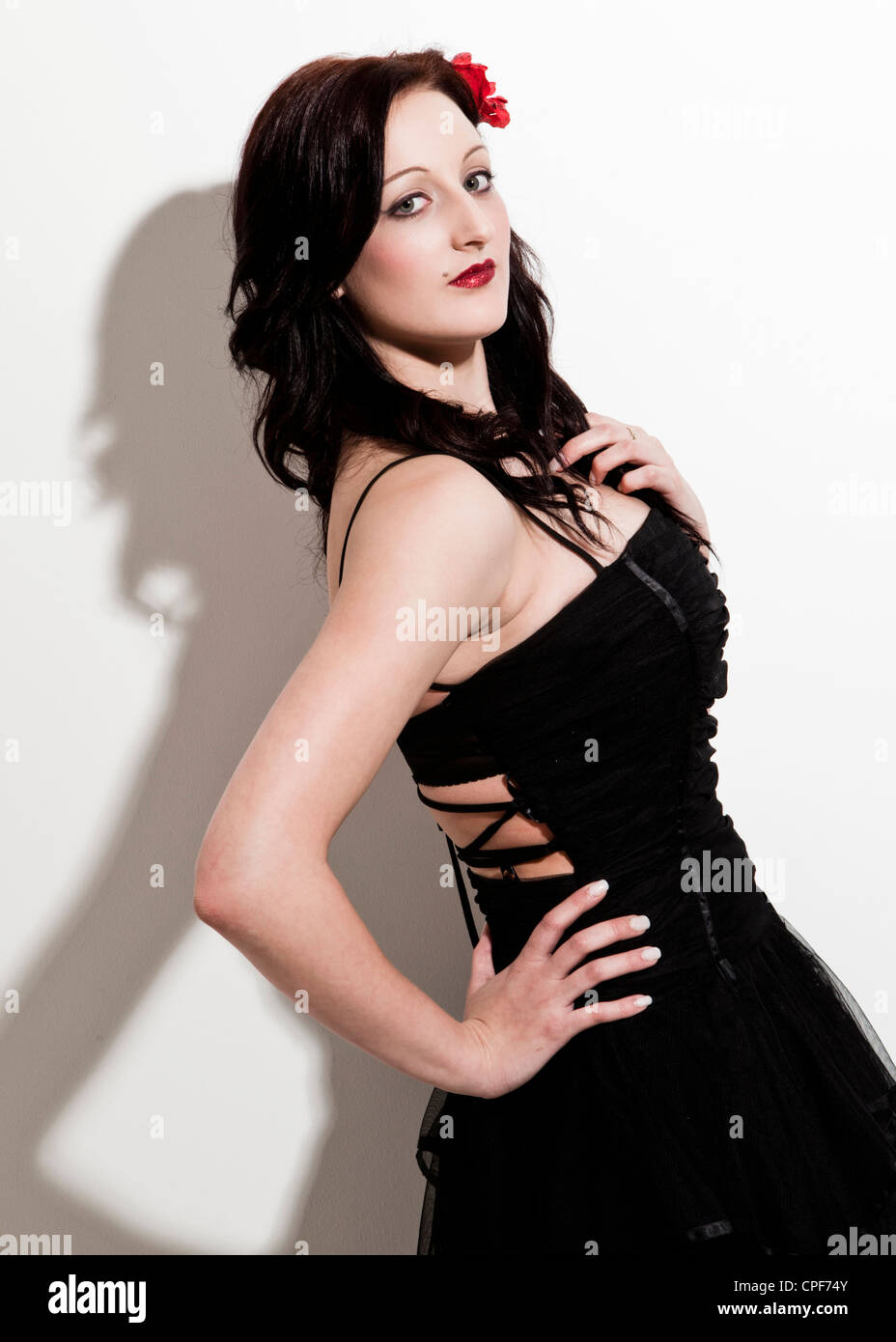 Half length model hi-res stock photography and images - Alamy