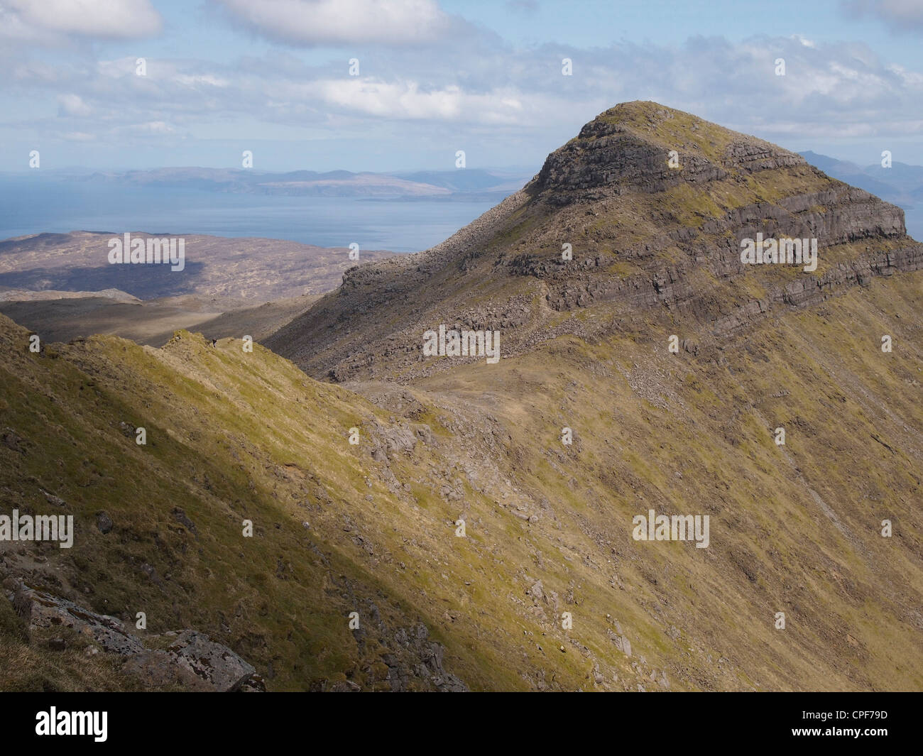 Hallival from Akival, Rum, Scotland Stock Photo - Alamy