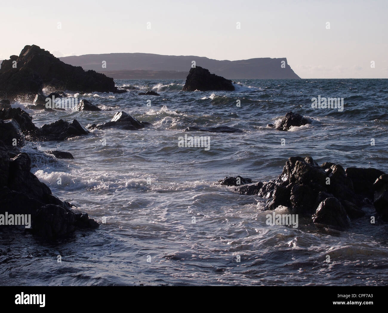 Rum scotland island sea hi-res stock photography and images - Alamy