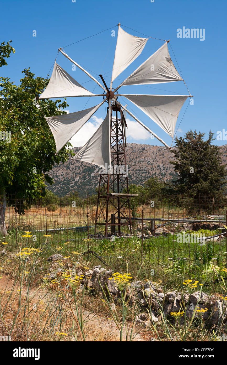Lasithi plateau. Crete, Greece Stock Photo - Alamy