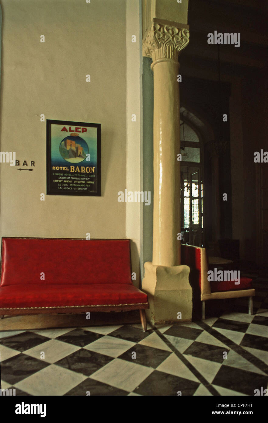Baron hotel aleppo syria hi-res stock photography and images - Alamy