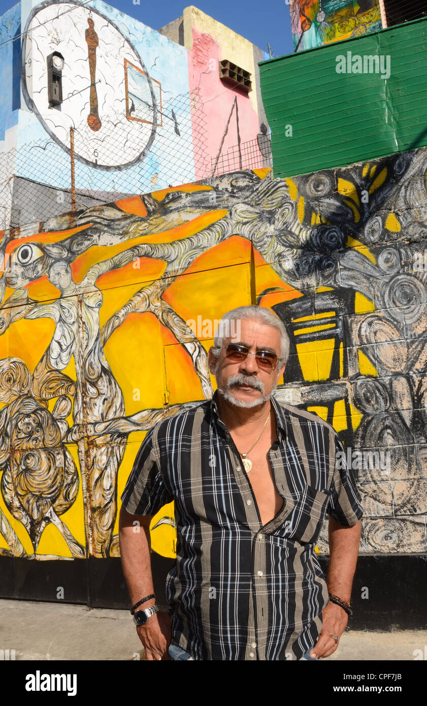 Cuba Havana Habana wild artwork painted on Hamel Street with crazy ...