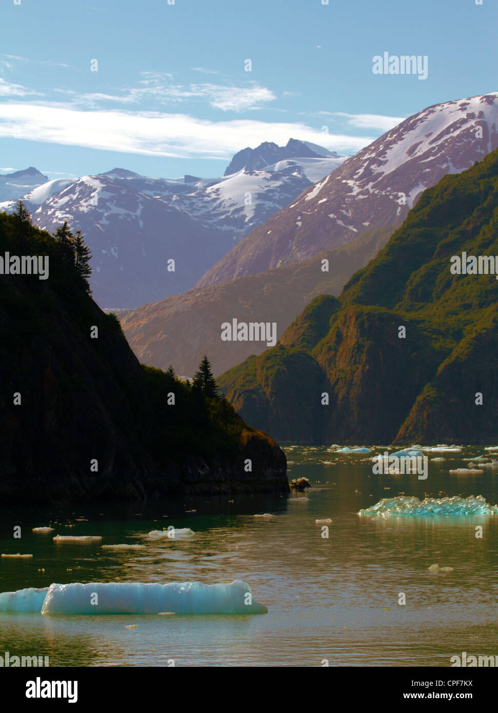 Tracy Arm Fjord Alaska Stock Photo - Alamy