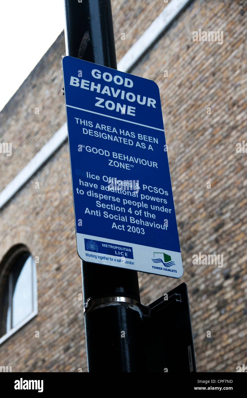 Good behaviour zone hi-res stock photography and images - Alamy