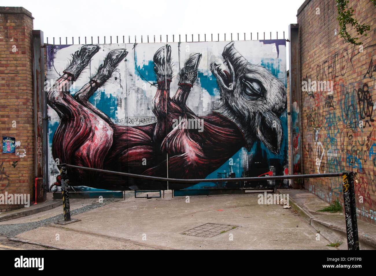 Street art roa pig hi-res stock photography and images - Alamy