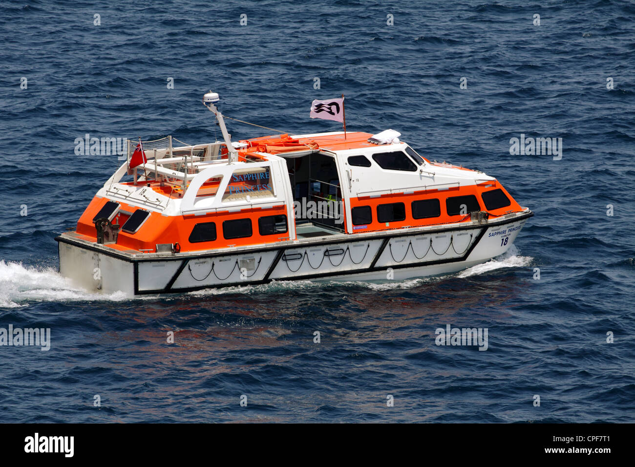 Tender boat hi-res stock photography and images - Alamy