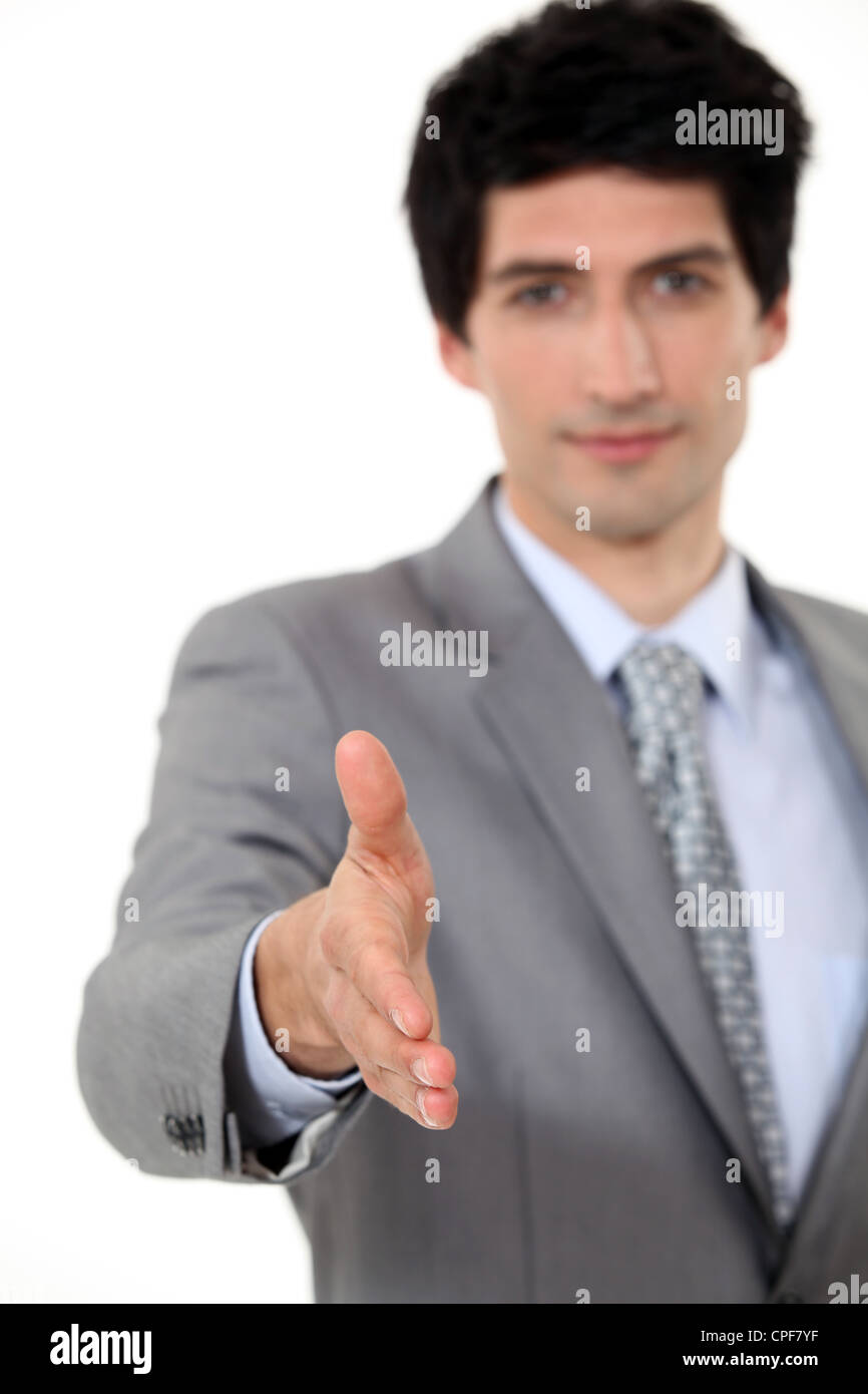 Individual shaking hands hi-res stock photography and images - Alamy