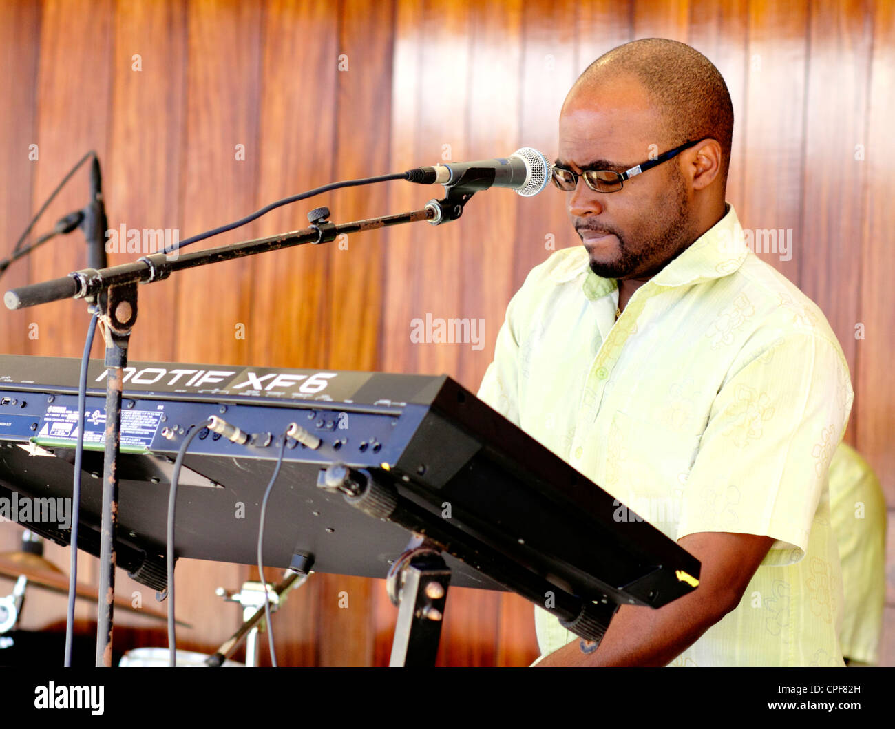 Keyboardist hi-res stock photography and images - Alamy