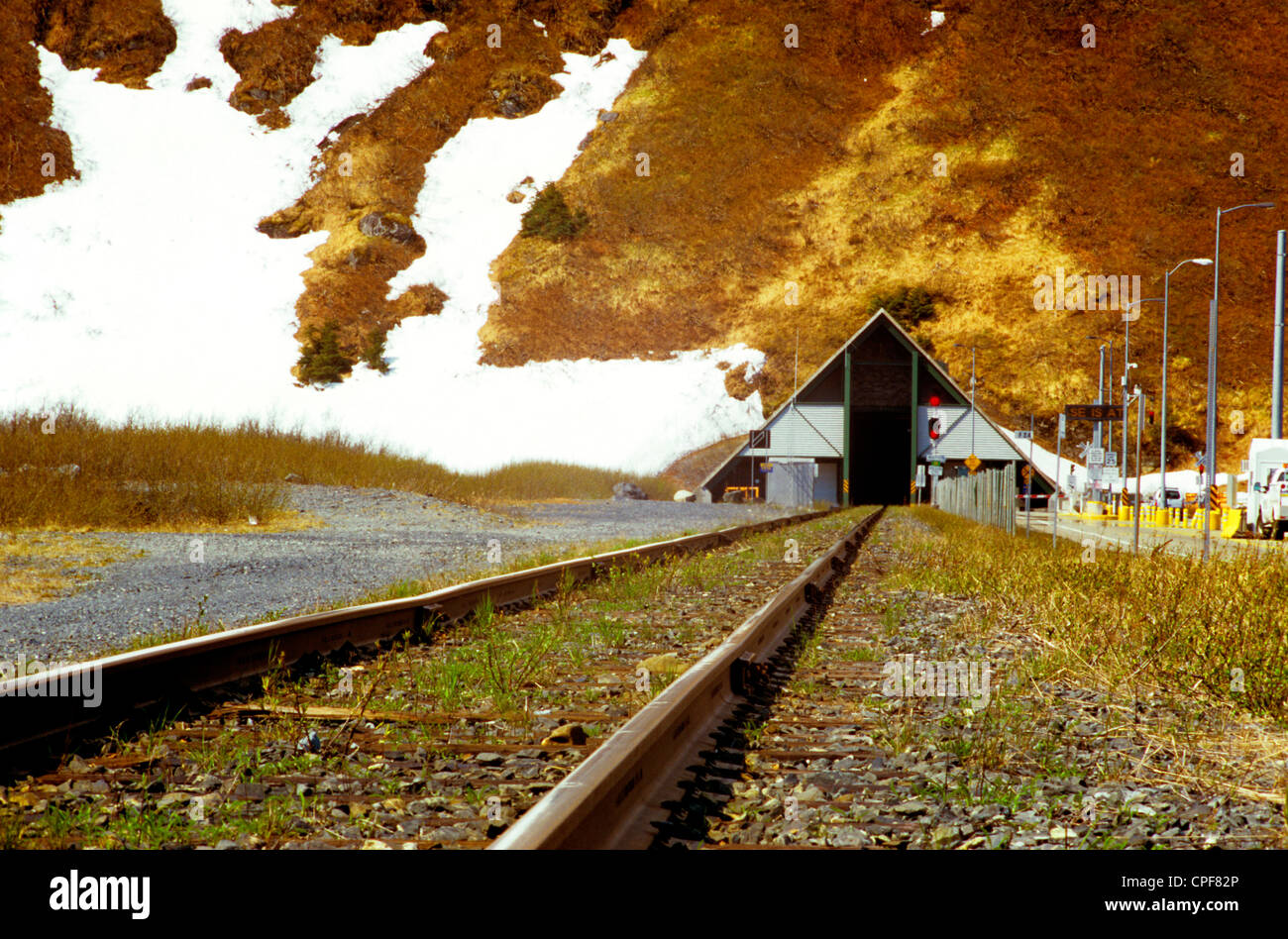 Anton anderson memorial tunnel hi-res stock photography and images - Alamy
