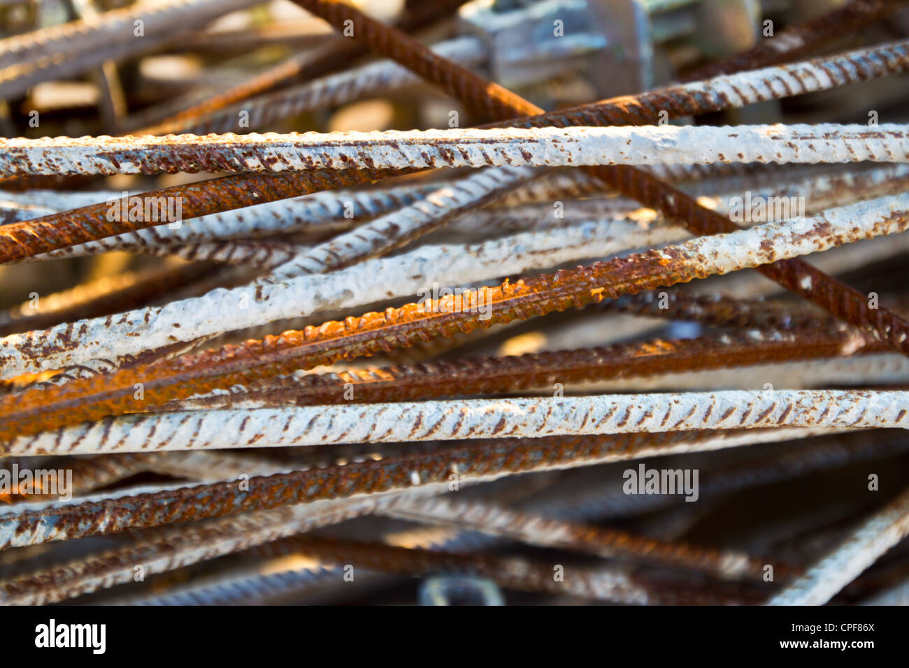 rusty iron bars Stock Photo - Alamy