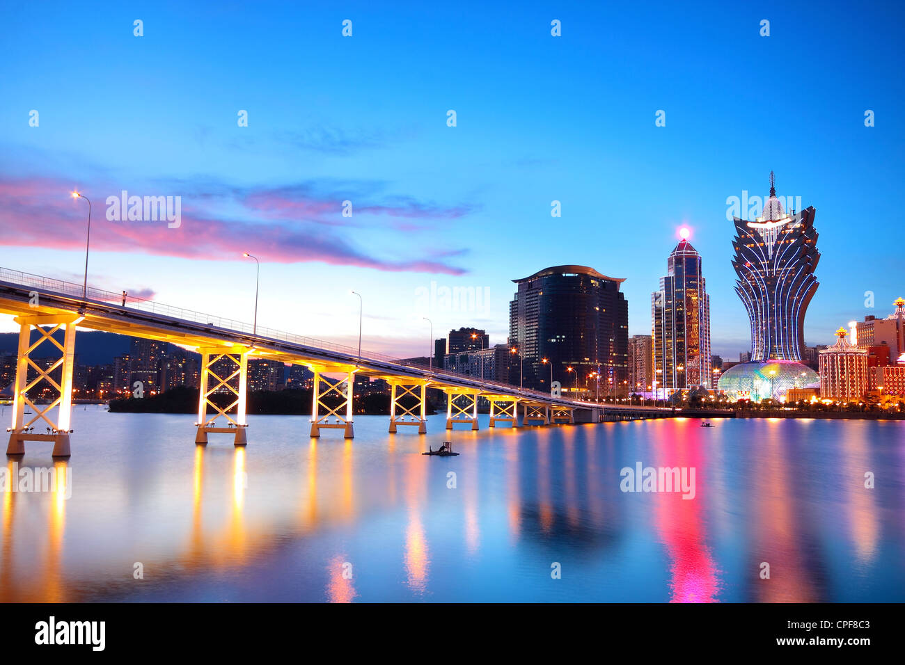Macau skyline hi-res stock photography and images - Alamy